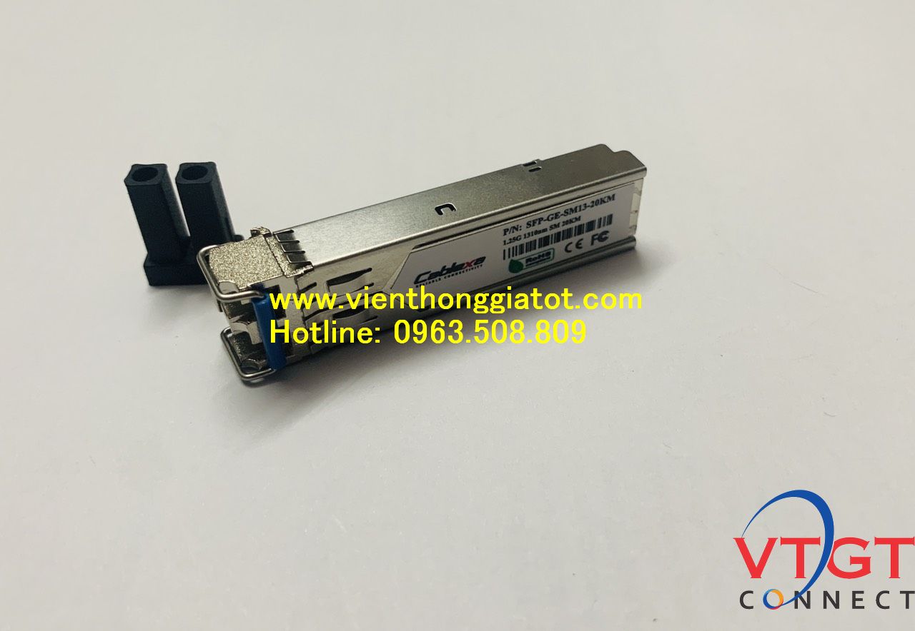Module quang 2 sợi singlemode 1G Cablexa SFP-GE-SM13-20KM/giatot.